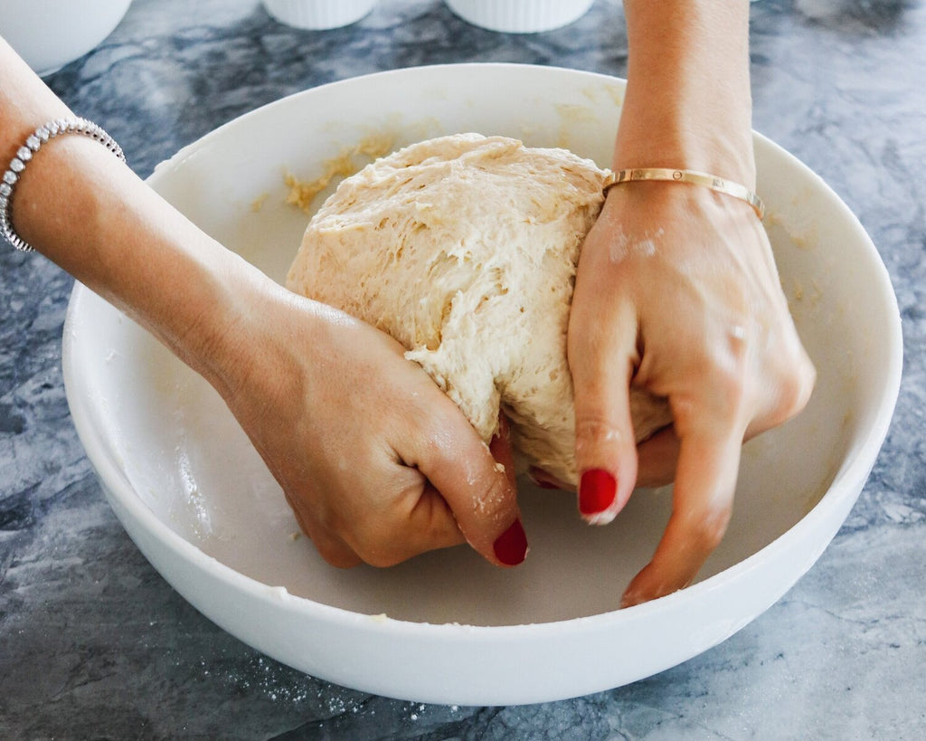 Fancy Peasant Feta + Spinach Bread