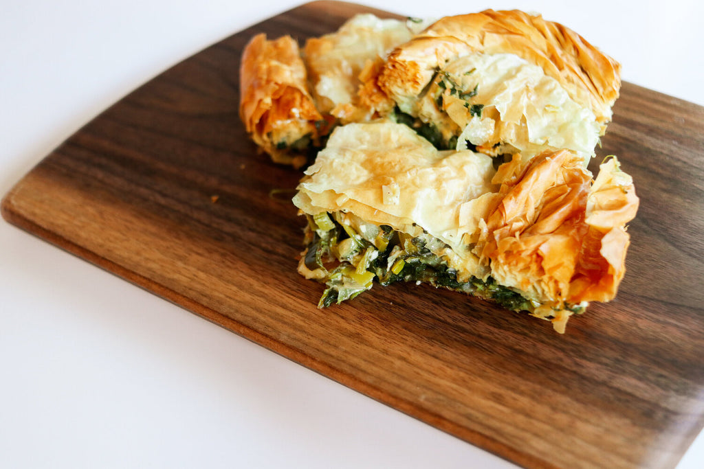 Spinach and Leek Pita – Fancy Peasant