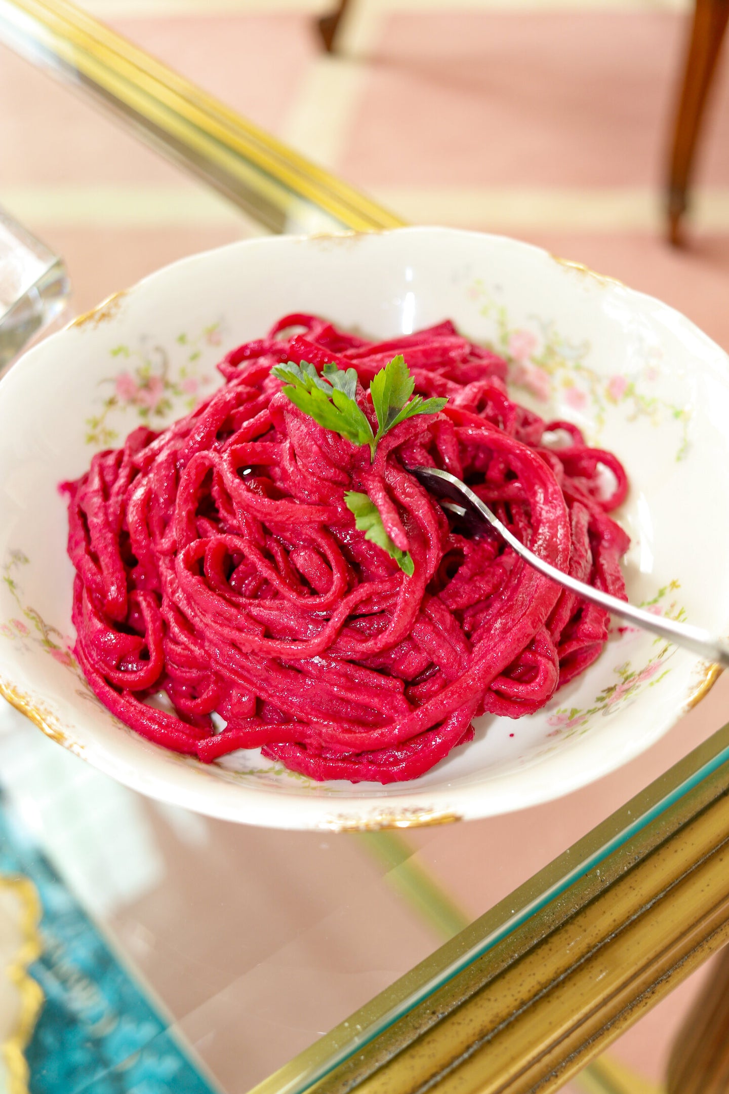 Beet and Walnut Pasta – Fancy Peasant