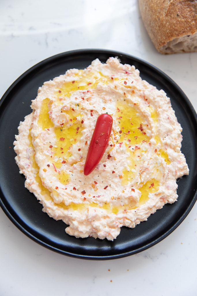Tirokafteri (Spicy Feta Dip) – Fancy Peasant