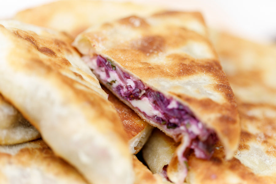 Purple Cabbage Pita – Fancy Peasant
