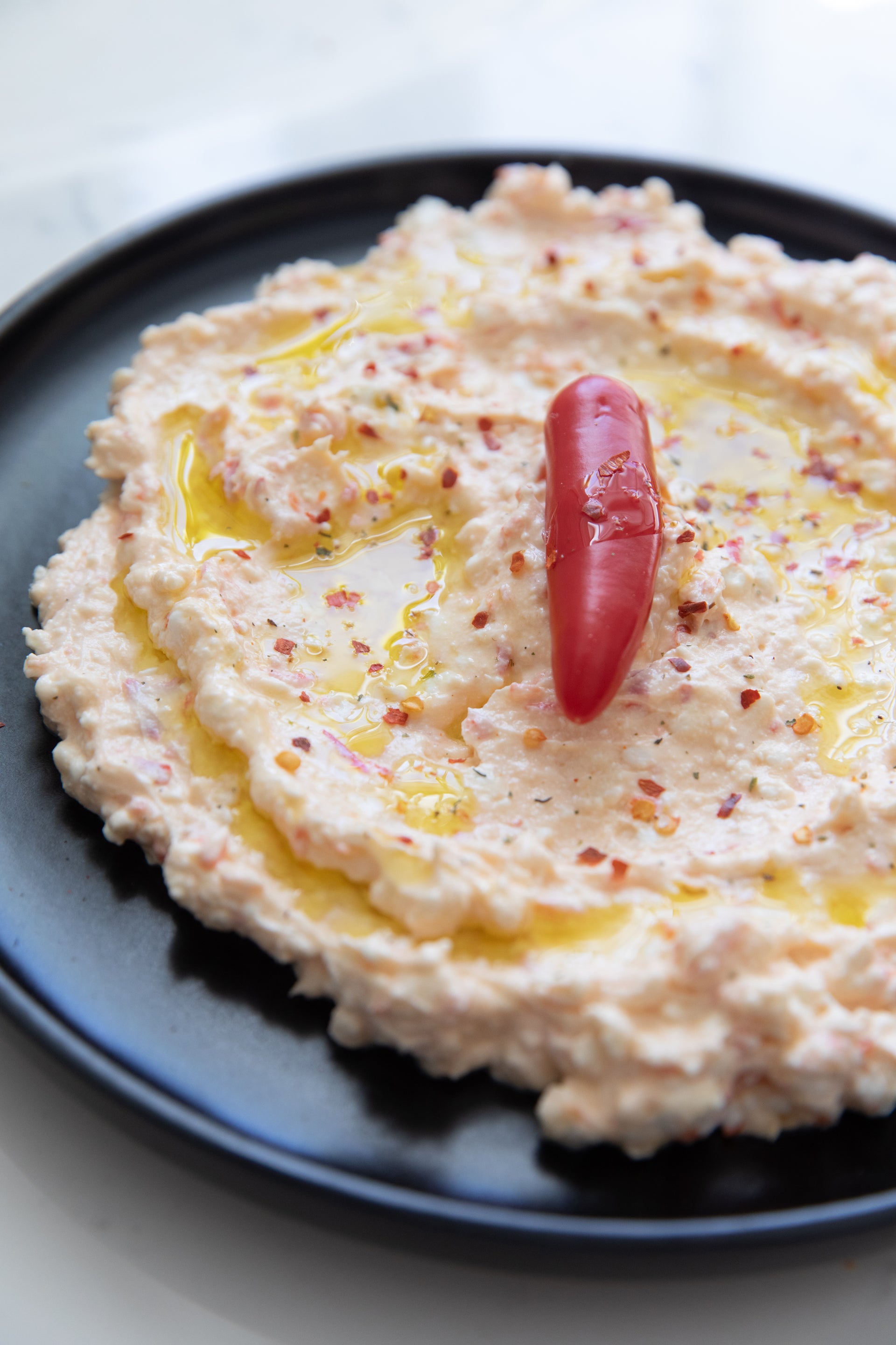 Tirokafteri (Spicy Feta Dip) – Fancy Peasant
